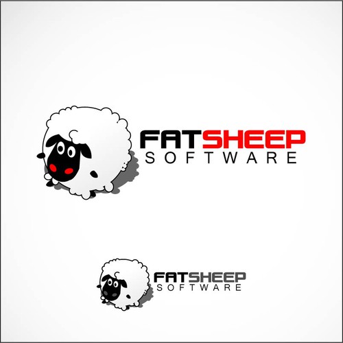 logo for Fat Sheep Software | Logo design contest