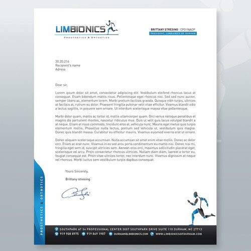 modern medical letterhead/ stationary | Stationery contest