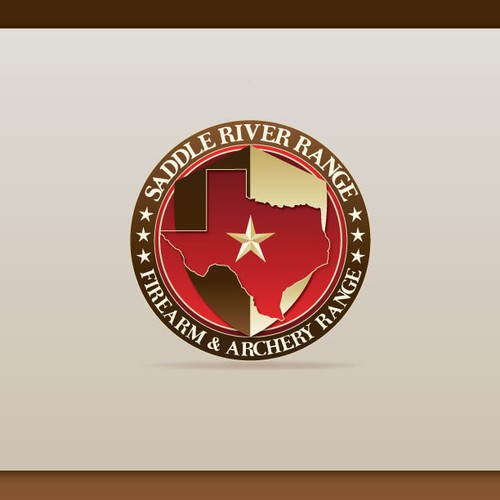 Create a logo for an upscale, shooting range and club that captures ...