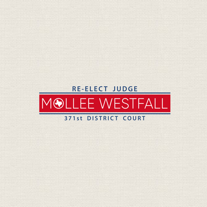 Re-election logo for judge in Texas | Logo design contest