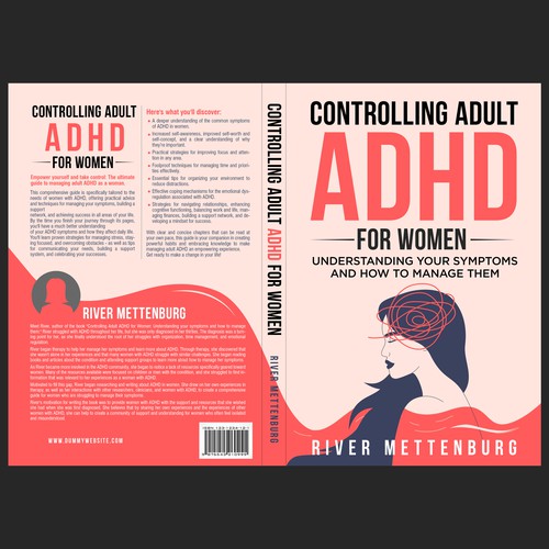 Designs | Simple but catchy cover for book about managing ADHD for ...