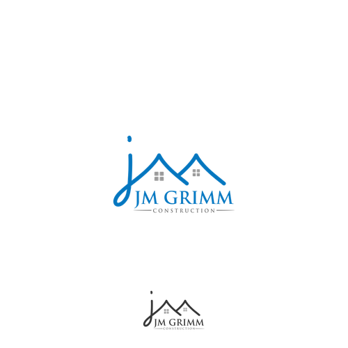 Logo creation for real estate rehabbing company - JM Grimm Construction ...
