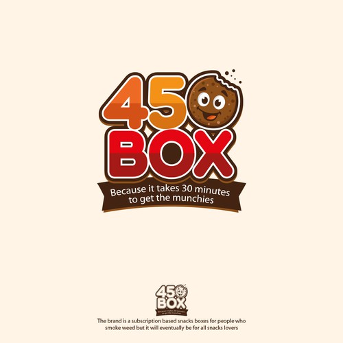 Designs | 450 Box - A subscription based snacks boxes | Logo design contest