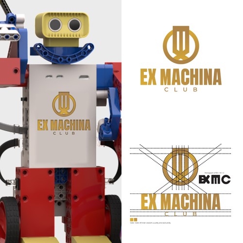 Designs | Logo for Ex Machina Club where kids learn robotics in a ...