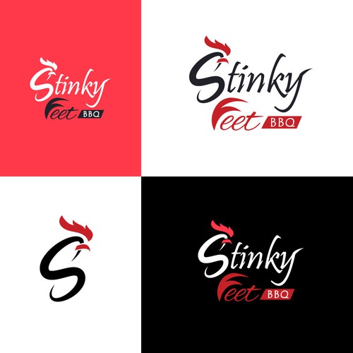 Designs | Stinky Feet BBQ Logo | Logo design contest