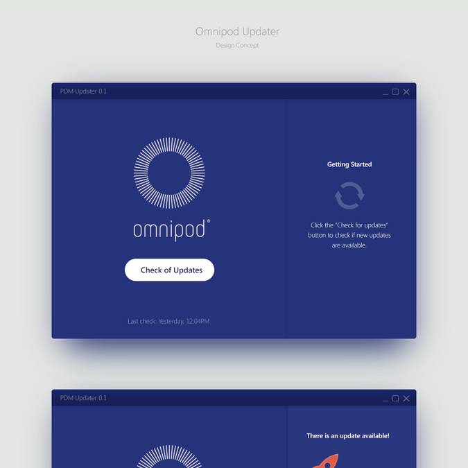Medical Device Software Upgrade Program User Interface | Other web or ...