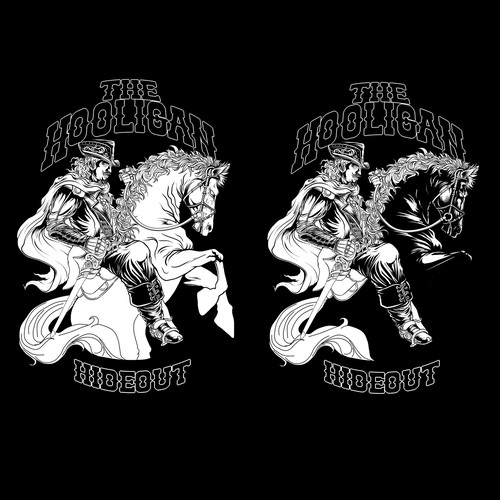 Design an illistration for speakeasy - Hooligan Hideout | T-shirt contest