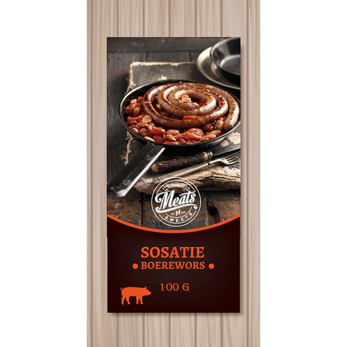Bites and Boerewors Packaging | Product label contest