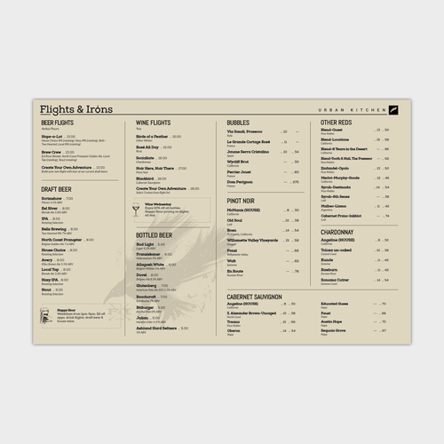 Designs | Refresh Menu Design for Local Wood Fired Kitchen | Menu contest