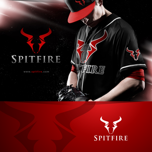 SPITFIRE brand - Bucking Bull | Logo & brand identity pack contest