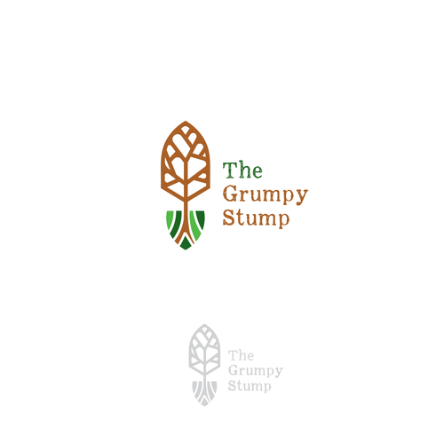 Design a powerful logo for The Grumpy Stump | Logo design contest