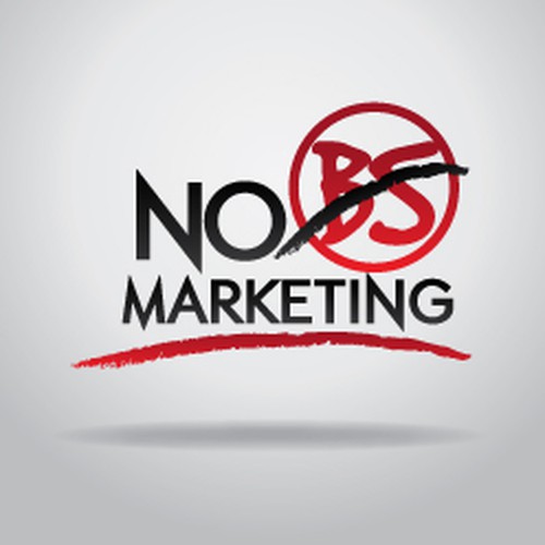 No BS for "No BS Marketing" | Logo design contest
