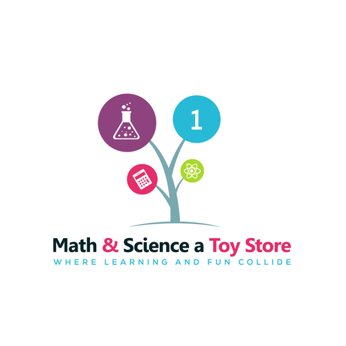Design a unique logo for our website, Math & Science a Toy Store | Logo ...