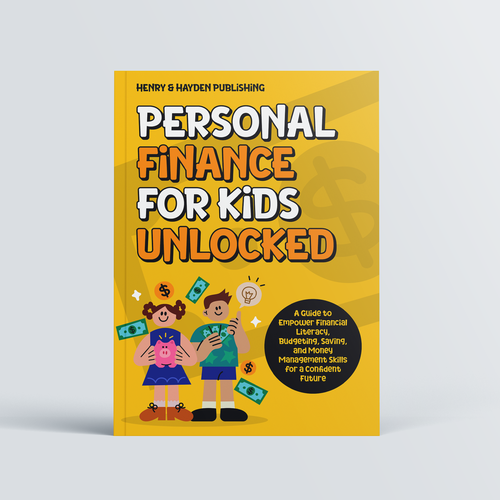 Designs | Personal Finance for Kids | Book cover contest