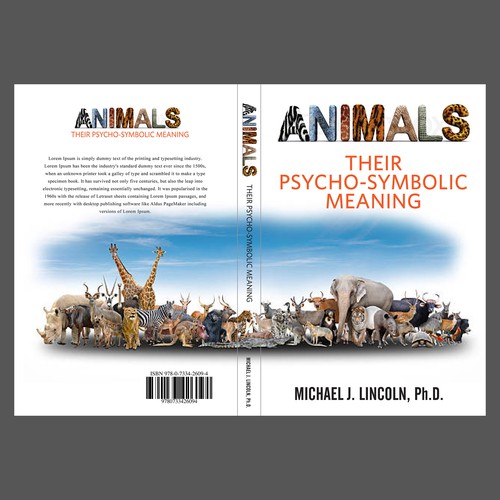 Animals their Psycho-Symbolic Meaning | Book cover contest