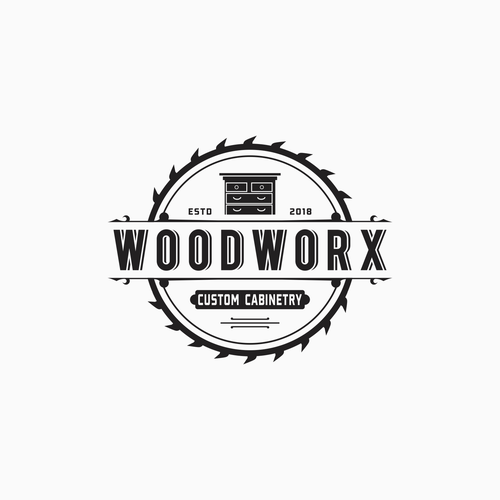 Custom Cabinet Shop Logo | Logo Design Wettbewerb