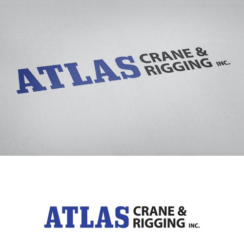 Create the next logo for ATLAS CRANE & RIGGING | Logo design contest