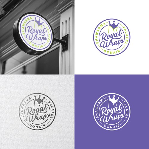 Designs | Logo for a fast food restaurant specializing in wraps. | Logo ...
