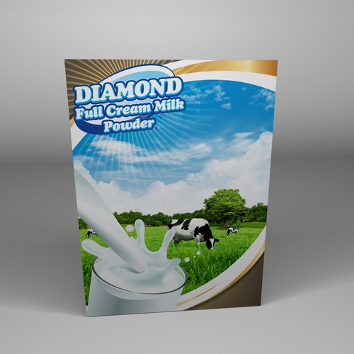 Design a colorful milk powder box packaging for one of Sri Lanka's ...