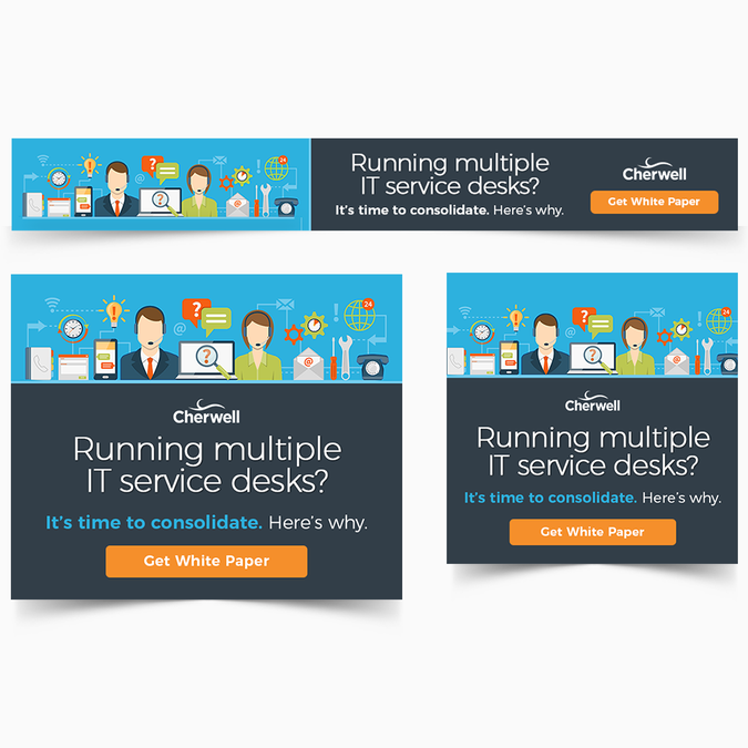 Banner ads for B2B tech company | Banner ad contest