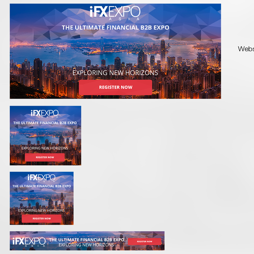 Design A Cool Banner for The Largest Financial B2B Expo | Flash banner ...