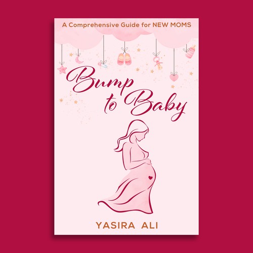 Designs | Design a pregnancy book cover for first time moms | Book ...