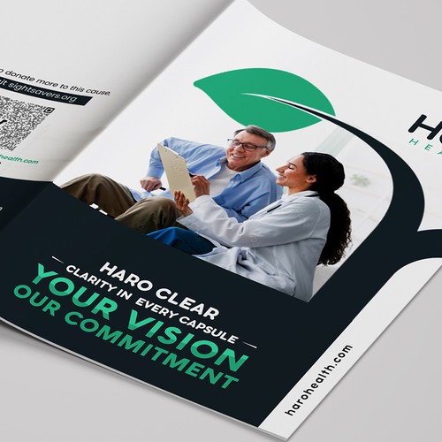 Designs | Modern Booklet for Eye Vitamins | Brochure contest