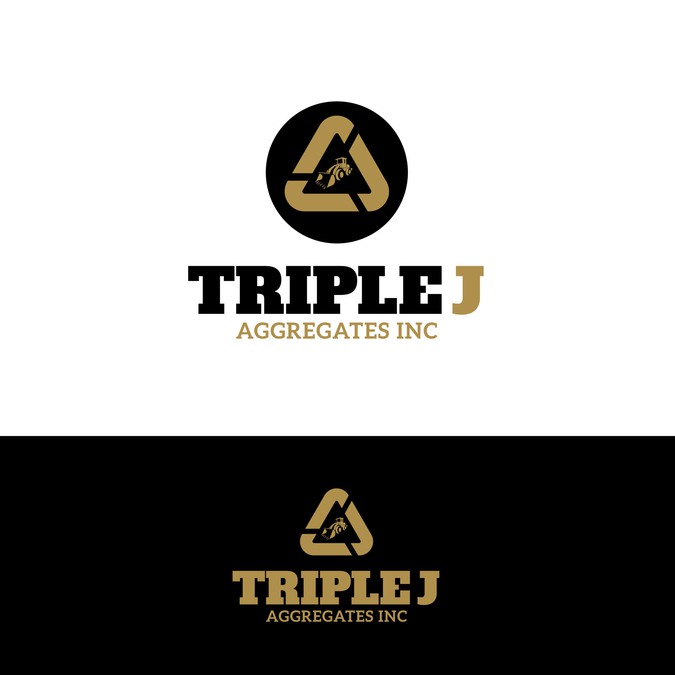 Create a gritty eye catching aggregate company logo | Logo design contest