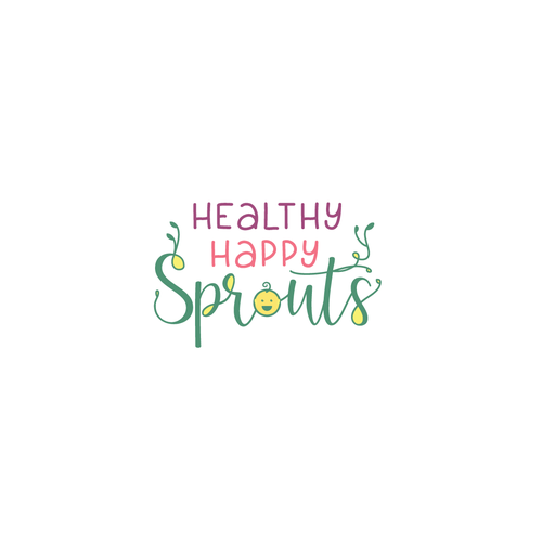 Logo for Healthy Happy Sprouts | Logo design contest