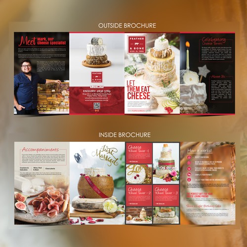 Cheese Wheel Tower brochure | Brochure contest
