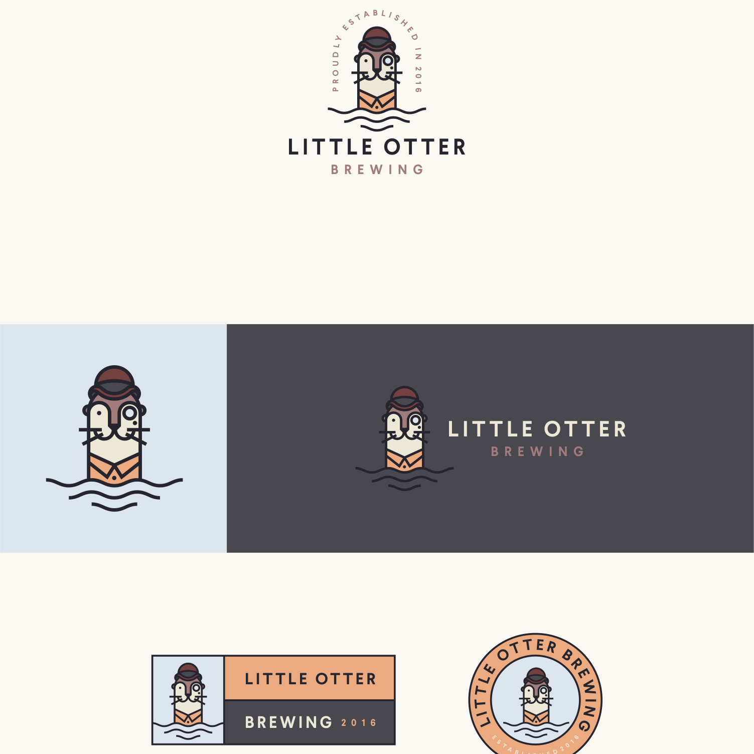 Otter Logos - Free Otter Logo Ideas, Design & Templates