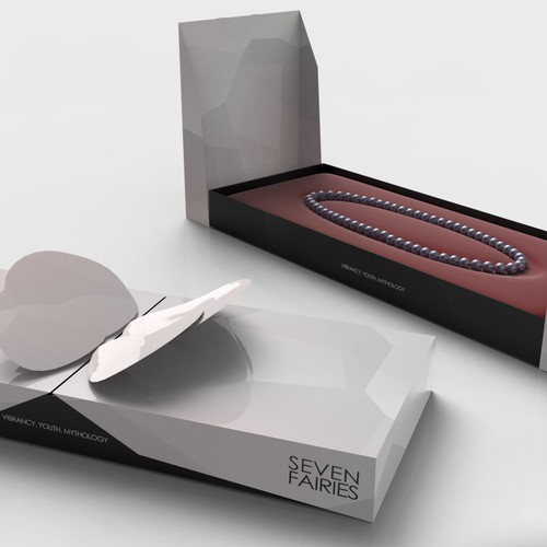 Portable, funky, luxurious packaging design for SEVEN FAIRIES JEWELRY ...
