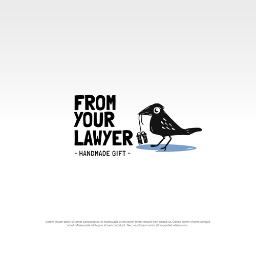 Designs | Logo for gift giving business with friendly crow | Logo ...
