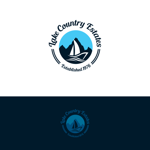 Retro-Vintage Lake Living Logo Needed | Logo design contest