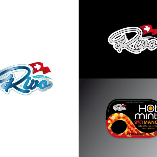 NEW REFRESHING LOGODESIGN for RIVO MINTS (rivomints.com) | Logo design ...