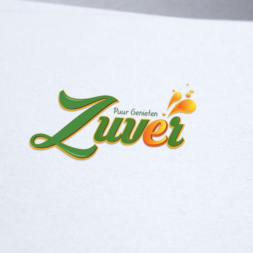 Create a logo for 100% PURE FRUIT JUICE | Logo design contest
