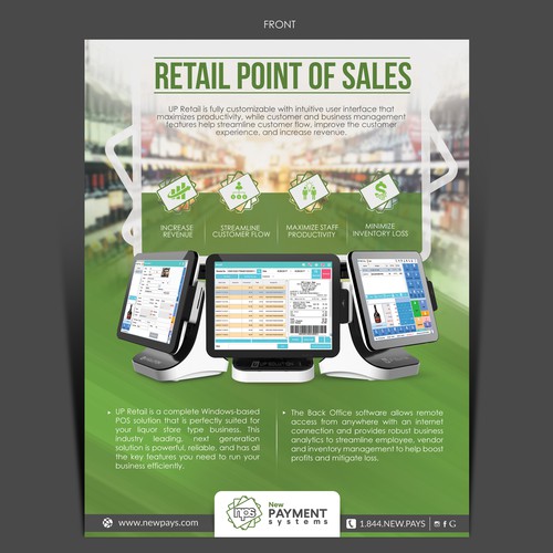 Design an eye catching Point of sale flyer. | Postcard, flyer or print ...