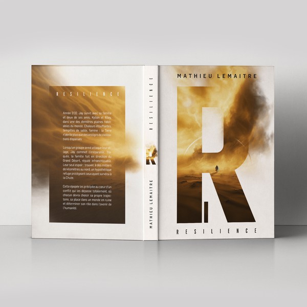 Design a book cover logo for a modern day retelling of the creature ...