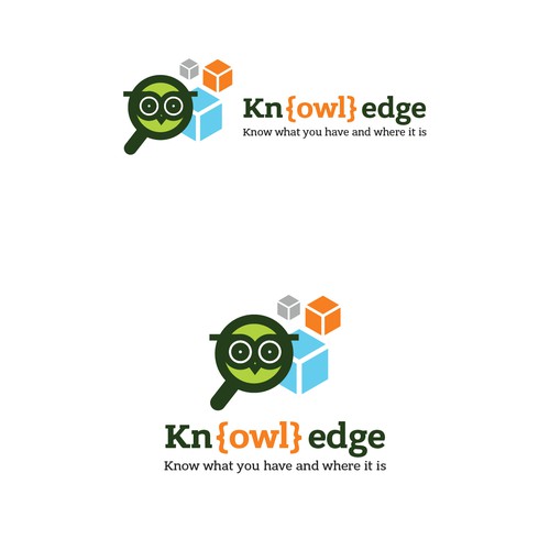 Owl logo design for an inventory management system | Logo design contest