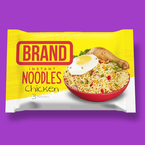 Designs | Fresh Identity for Instant noodles | Product label contest