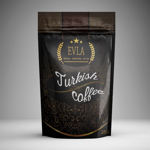 Turkish coffee - create a packaging design with style and class ...