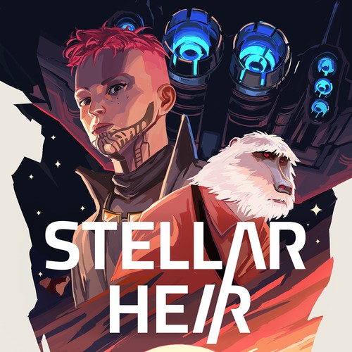 Designs | Design a book cover for an action-adventure space opera ...