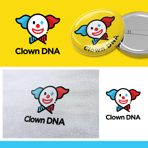 Designs | Craft the Whimsical Identity of Clown DNA: Where Fun is in ...