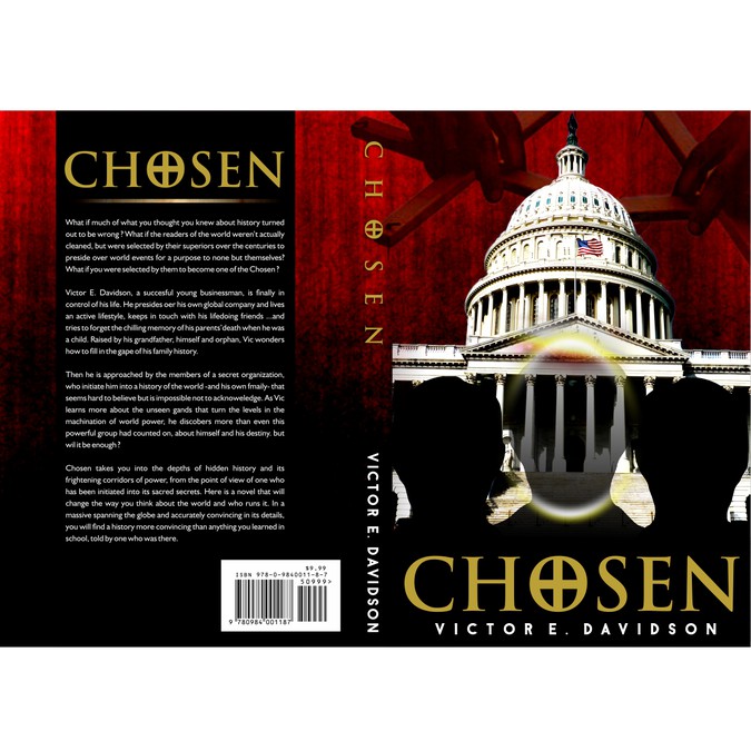 Political economic book cover art for Chosen | Book cover contest