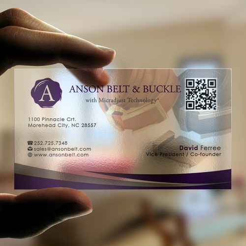 Designs | Design a business card for the belt of the future ...