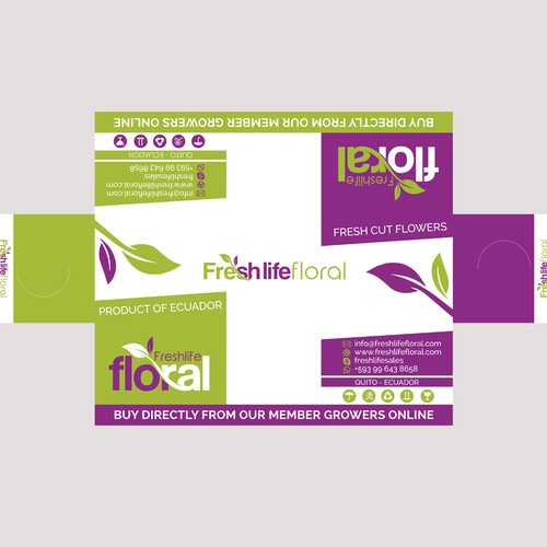Designs | Create captivating fresh cut flower packaging box | Product ...