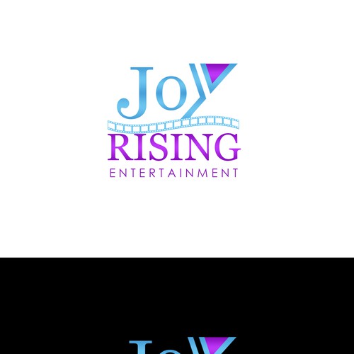 design an illustration that focus around the word JOY with RISING ...