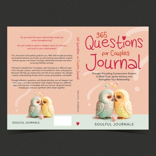 Designs | BOOK COVER: '365 Questions for Couples Journal' by Soulful ...