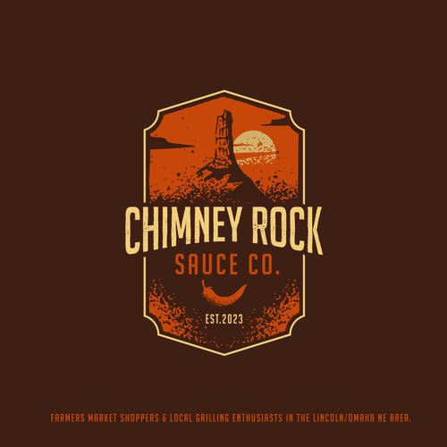 Designs | Turn a landmark into a rustic logo for a new hot sauce ...