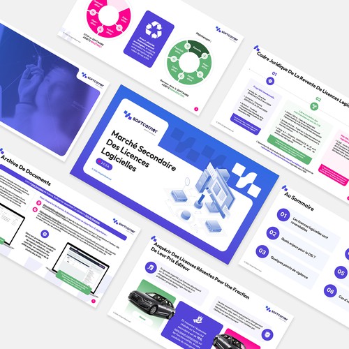 Designs | Modern Slide deck | PowerPoint template contest